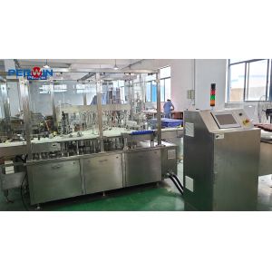 Quality PLC Bus Control Vial Filling Line with Argon Fill for Oxygen Level Below 5% for sale
