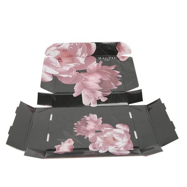Quality BSCI Certified Custom Color Printing Apparel Dress Paper Packaging Box For Mass for sale