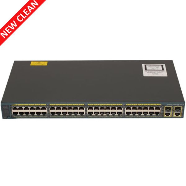 Quality Durable 10G Ethernet Network Switch Cisco Catalyst 2960 Plus WS-C2960+48TC-S NIB for sale