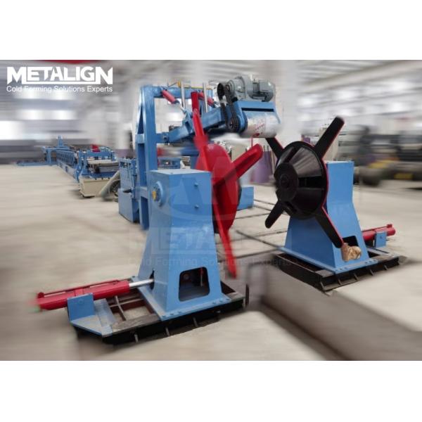 Quality High Efficiency Hydraulic Punching Roll Former Machine For Highway Guardrail for sale