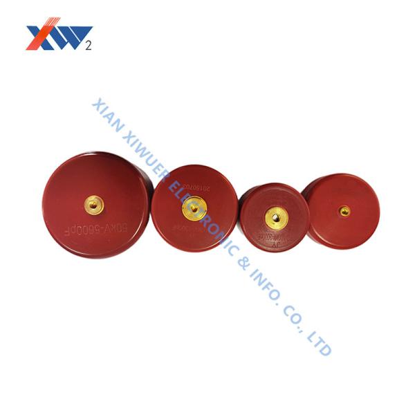 Quality High Voltage Doorknob Capacitor 24kV 1100pF Non Polarized Capacitor Hv ceramic for sale