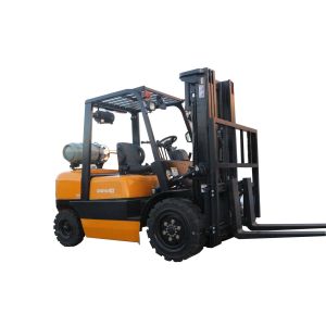 Quality 4 TON Gasoline And LPG Forklift Powered Pallet Truck With Chinese Engine for sale