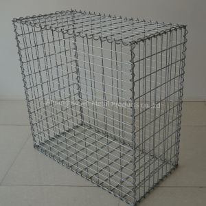 Quality Square Hole Welded Mesh Gabion Basket for Hot Dip Galvanized DIY Stone Cage Wall for sale