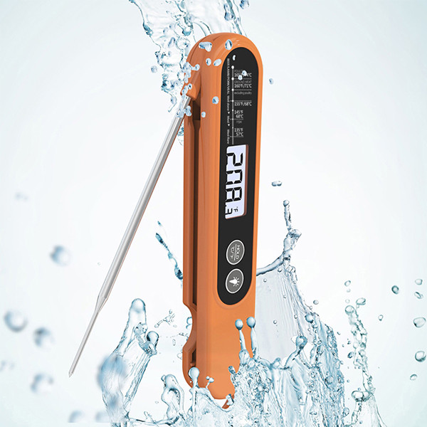 Quality Oven Turkey Cooking Meat Thermometer Probe Foldable Instant for sale