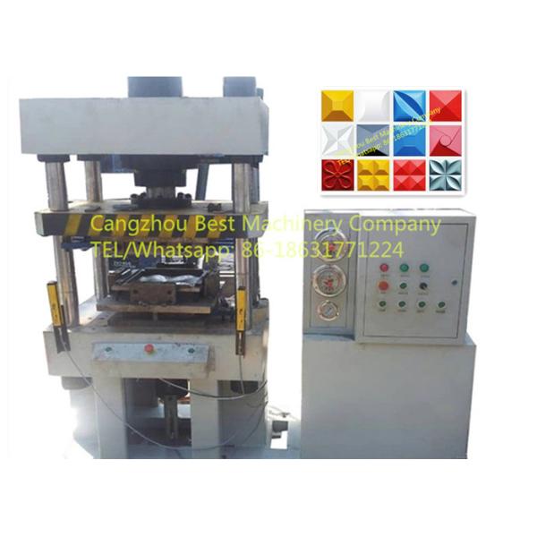 Quality Color Steel Sheet Metal Rolling Machine 3D Wall Tile Decorative Plate for sale