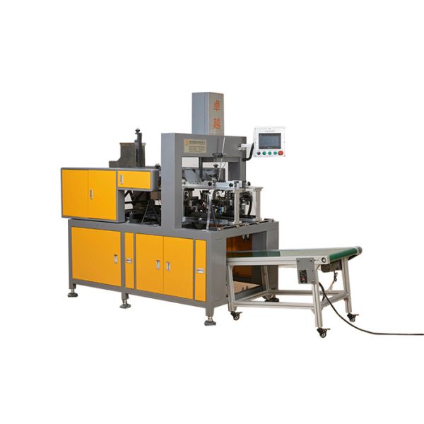 Quality Multipurpose Corner Pasting Machine Reduce Waste Tea Box Use Low Breakdown for sale