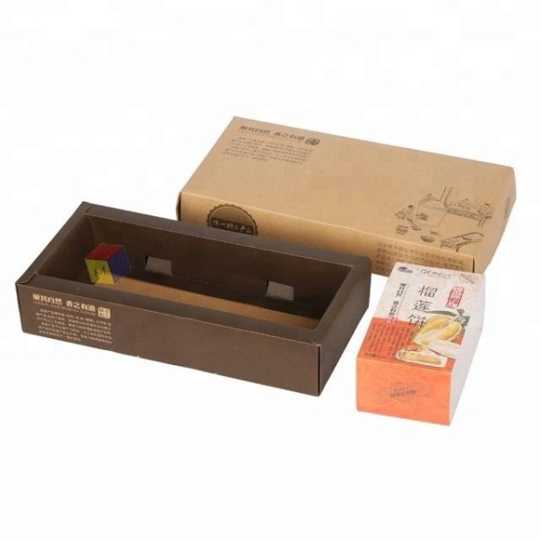 Quality Matt Lamination Eco-Friendly Paper Meat Pie Packaging Box for Sustainable for sale