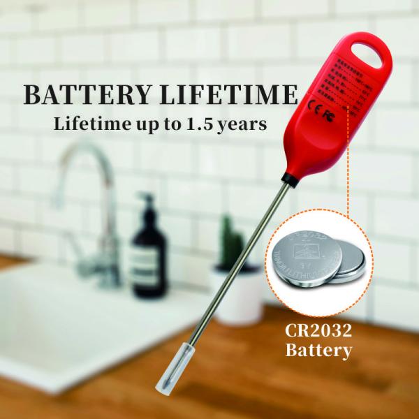 Quality Ip67 Waterproof Instant Read Digital Meat Thermometer SS 304 Probe Kitchen for sale