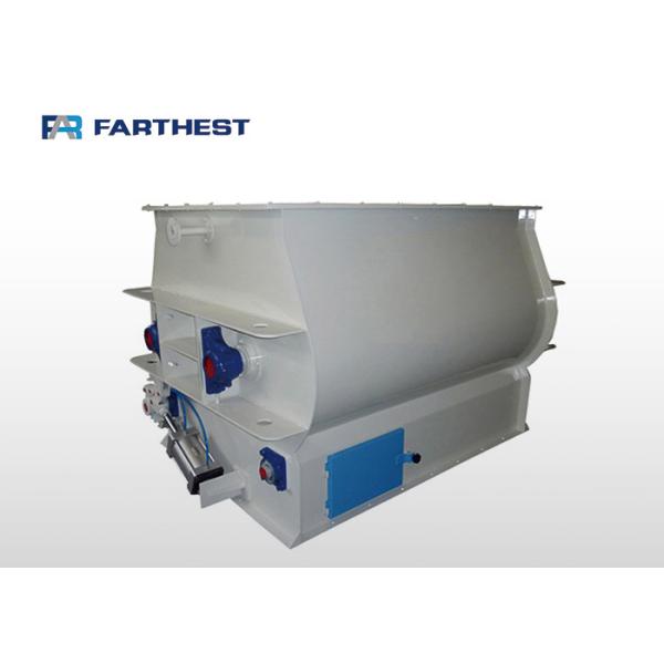 Quality Double Shaft Livestock Feed Grinder Mixer For Pellets Powder Materials for sale
