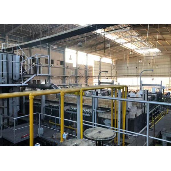 Quality ODM OEM End Fired Furnace 100T Automotive Glass Melting Equipment for sale