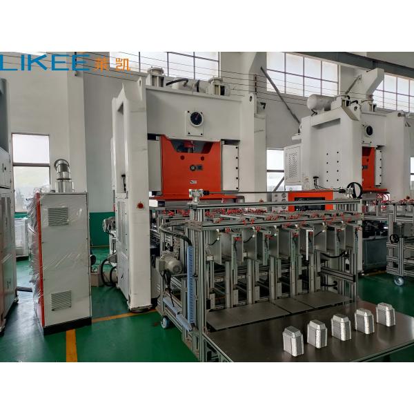 Quality 6 Cavities 380v 50Hz Silver Aluminium Foil Plate Making Machine for sale