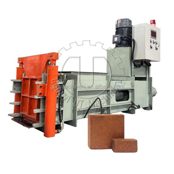 Quality Automatic Cocopeat Making Press Machine with Conveyor Equipment and 3500 KG Capacity for sale