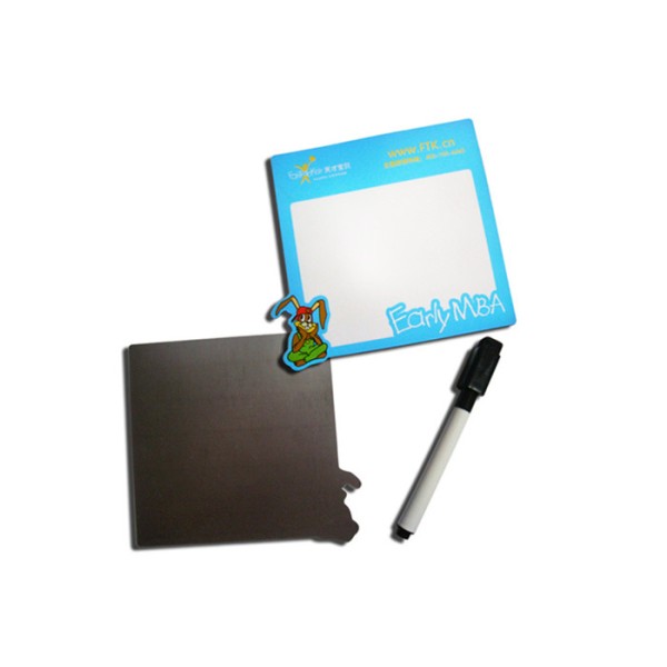Quality Refrigerator Magnet 4 X 5.5'' Magnetic Dry Erase Board Mini Magnetic Whiteboard Retail Packaging Solutions for sale