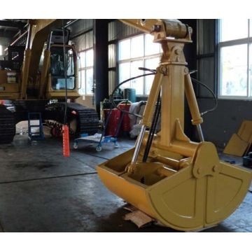 Quality 1.2m3 Clamshell Bucket In Conjunction Grabbing Loading Bulk Materials for sale