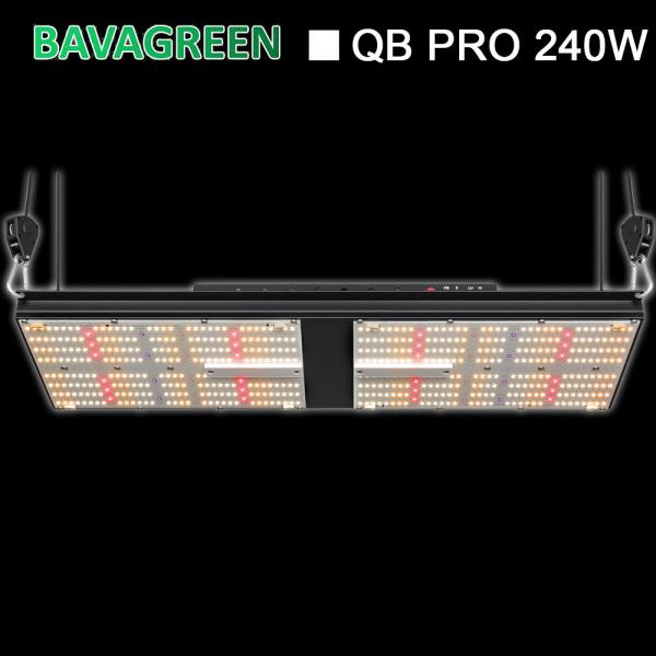 Quality 24pcs Medical Plant LM301H LED Grow Light Adjustable Spectrum Bavagreen 240W for sale