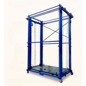 Quality 300kg Mobile Lift Scaffolding Equipment For Lifting Materials for sale