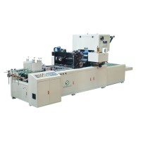 Quality Automatic Tissue Napkin Paper Box Window Box Patching Machine for sale