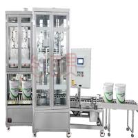 Quality 400mm Height Barrel Liquid Filling And Capping Machine 8-25pcs/Min for sale