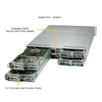 Quality 2U 2 Node BigTwin Supermicro Storage Server SYS-620BT-DNTR With 6 3.5