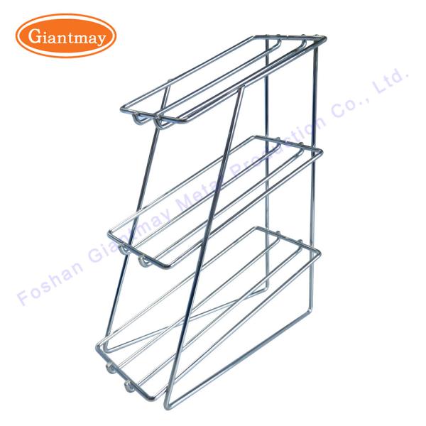 Quality Metal Counter Top Rack Display Tabletop Rotating Stand for sale