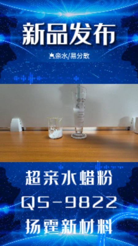 Quality Hydrophilic micro-powder wax, used in water-based inks;It is very easy to be dispersed in water-based coatings. for sale