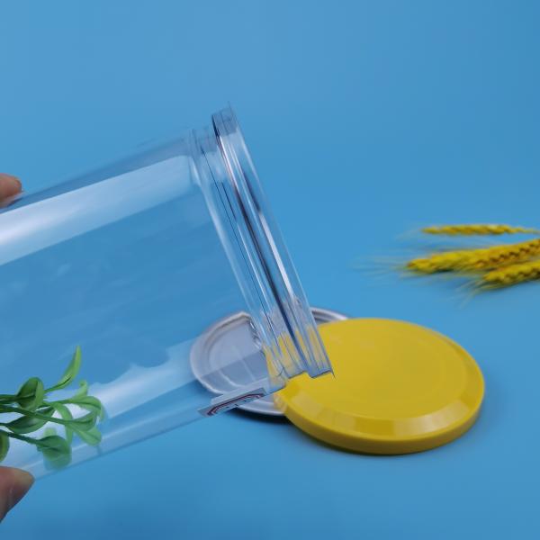 Quality Cylinder Round 83mm 750ml Recyclable Storage Containers for sale