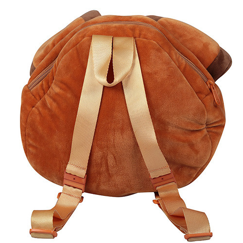 Quality Machine Washable Kids Plush Backpack Emboridery / Print Technic 328G for sale
