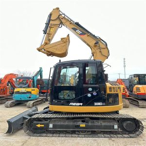 Quality Good condition Japan Caterpillar 308 DCR second hand 90% new excavator machine for sale