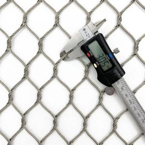 Quality 3.0 Mm 38 X 38 Mm Stainless Steel Cable Mesh For Safety Protection for sale