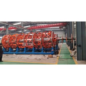 Quality Steel Wire Armouring Machine 48+48 Nos Bobbins DIN400 0.8-4.0 mm for sale