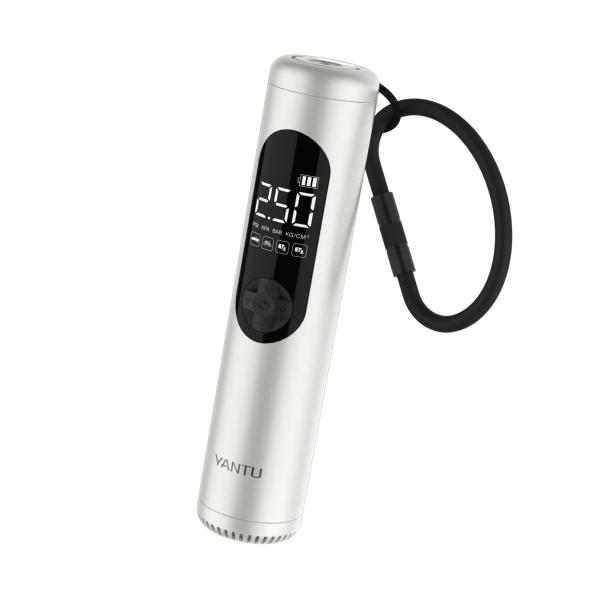 Quality YANTU A23 LCD Display Wireless Portable Car Air Compressor for Electric Tyre for sale