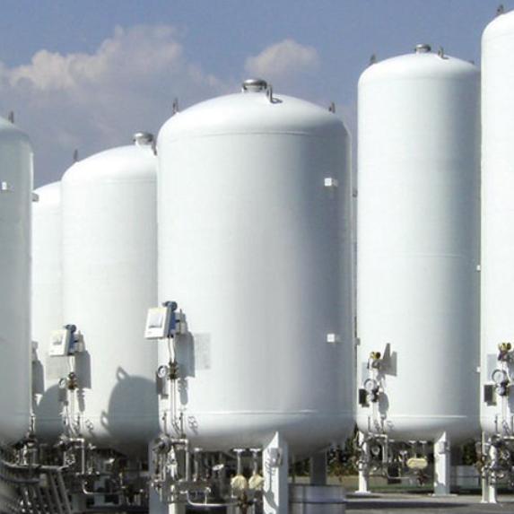Quality 1000L Vertical Cryogenic Liquid Nitrogen Storage Tank 1.6MPa for sale