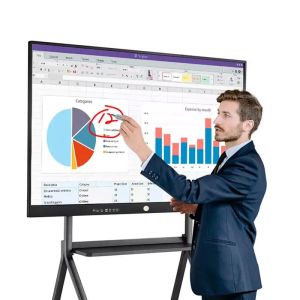 Quality 75 Inch Smart All In One Interactive Whiteboard Waterproof With Calculator for sale