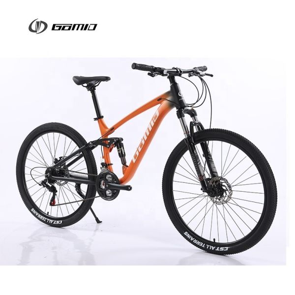 Quality Full Suspension Mountain Bike SHIMANO Gear Cycle Soft Tail Mountainbike OEM Bicicletas Custom Bicycle with Ordinary Pedal for sale