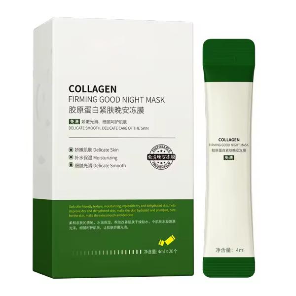 Quality Soothing Face Mask Cream Collagen Firming Mask Anti Aging Deep Moisturizing Sleep for sale
