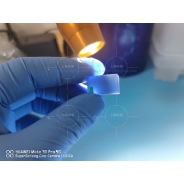 Quality Al2o3 Synthetic Colored Doped Laser Sapphire Crystal for sale