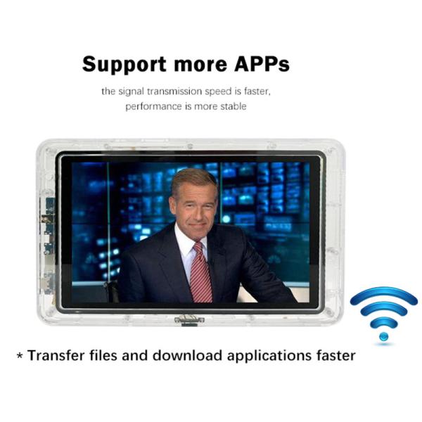 Quality New 1G 8GB/16G/32GB 7inch clear Transparent tablet PC for sale