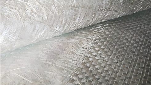 Quality Fiberglass Veil Combo Stitch Mat with Wrinkle & Breakage Resistance and Rapid Resin Absorption for High Flame Retardant Composite Reinforcement for sale