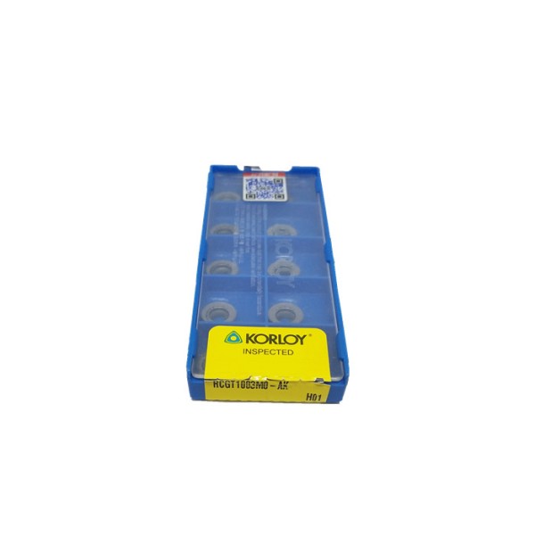 Quality High Precision Carbide Inserts For Aluminum Silver Color RCGT1003MO-AK H01 for sale
