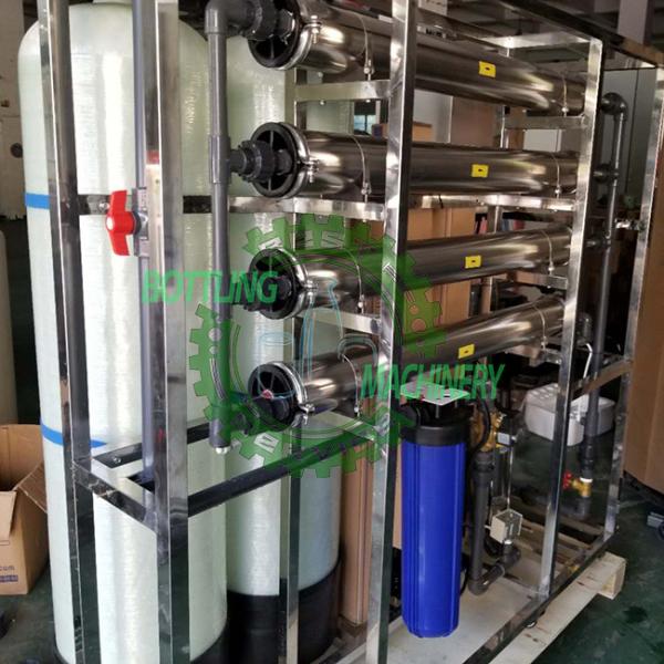 Quality 1000LPH Quartz Sand Actived Carbon Filter Tank With Softner Water Purifying for sale