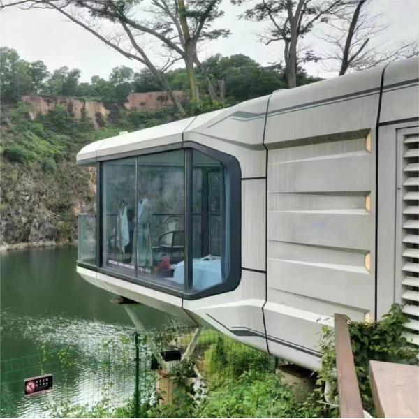Quality Modern Design Villa Custom Production Luxury Friendly Space Capsule House for sale