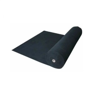 Quality Heat Insulation Graphite Black 8mm Thick Felt Fabric for sale