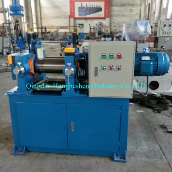 Quality PLC Test Two Roll Rubber Open Mill 50HRC 60HRC For Polymer Mixing for sale