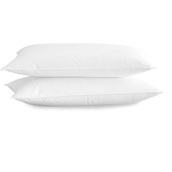 Quality Microfiber Filling Hotel Style Pillows Luxury White Rectangle Shape for sale