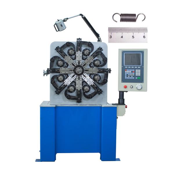 Quality 40mm Extension Spring Machine Computerized Cam Rotation System 0.1 - 359.9° for sale