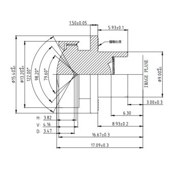 Quality Smart auxiliary with SVC Wide Angle Lenses , Wide Angle Lens For Parking for sale