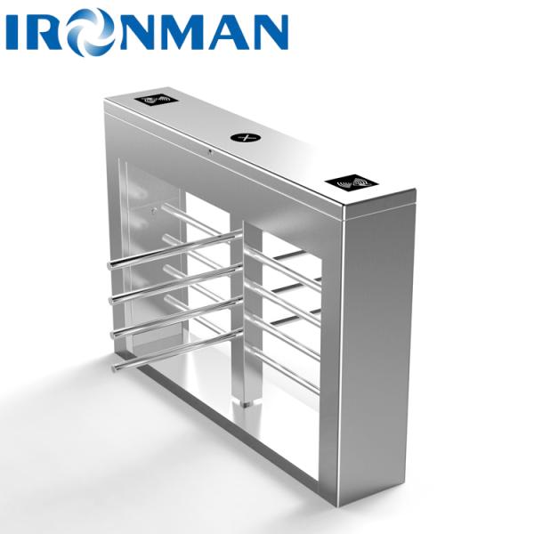 Quality Security Half Height Turnstiles High Transit Speed Access Control System for sale