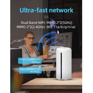 Quality WiFi 6 Outdoor 5G Router With 2 Gigabit Lan Ports Hotel for sale
