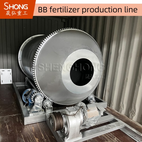Quality 8-15t/H Automatic Bulk Blending BB Fertilizer Production Line with 12 Months Warranty for sale