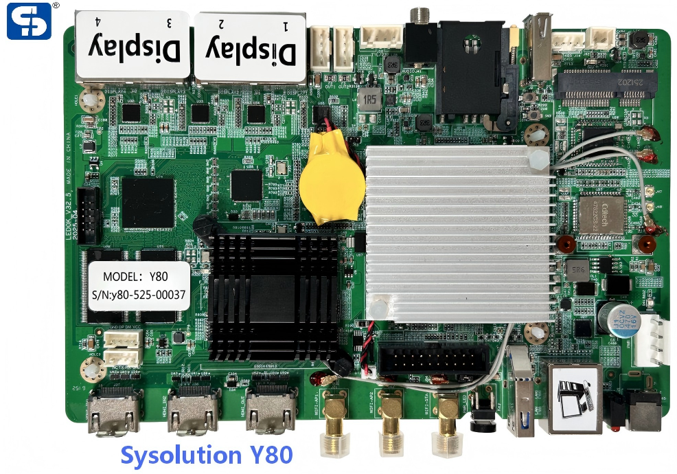 Quality Sysolution Asynchronous Sending Card Y80 4 Ethernet ports 2 HDMI In and 1 HDMI for sale